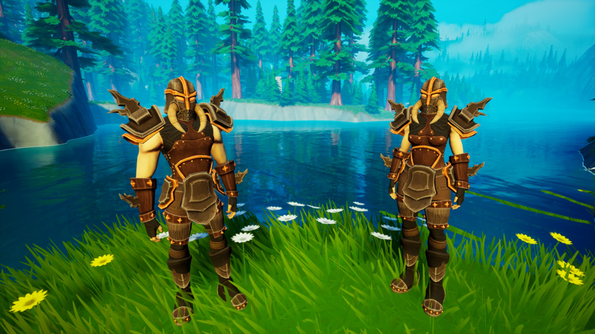 Warrior Armor Set - Stylized RPG