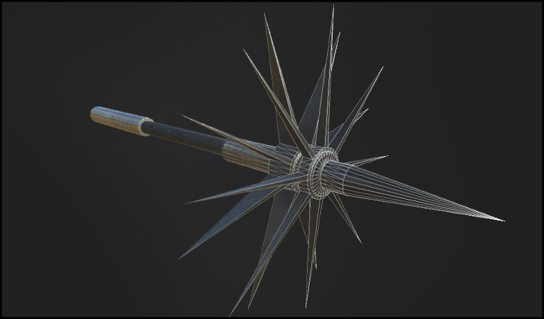 Wheel/Weapon - Spikes