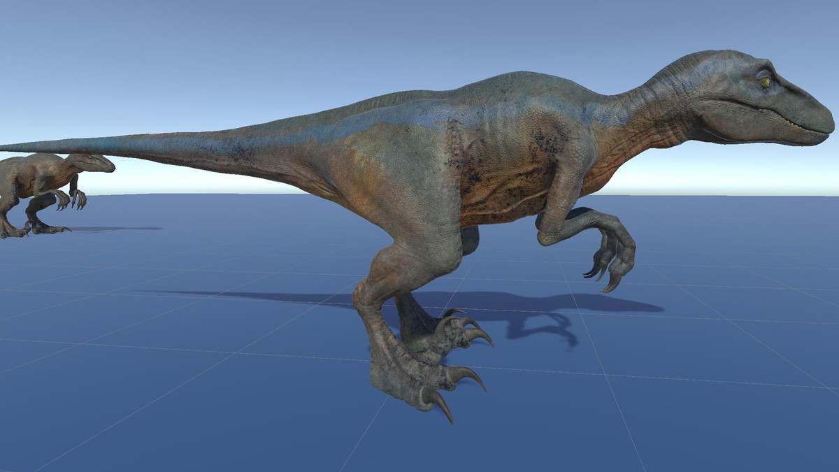 Dinosaur Raptor Dinosaur - Hybrid Velociraptor