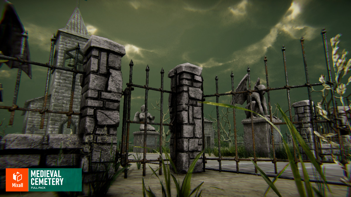 Medieval Cemetery - Full Pack