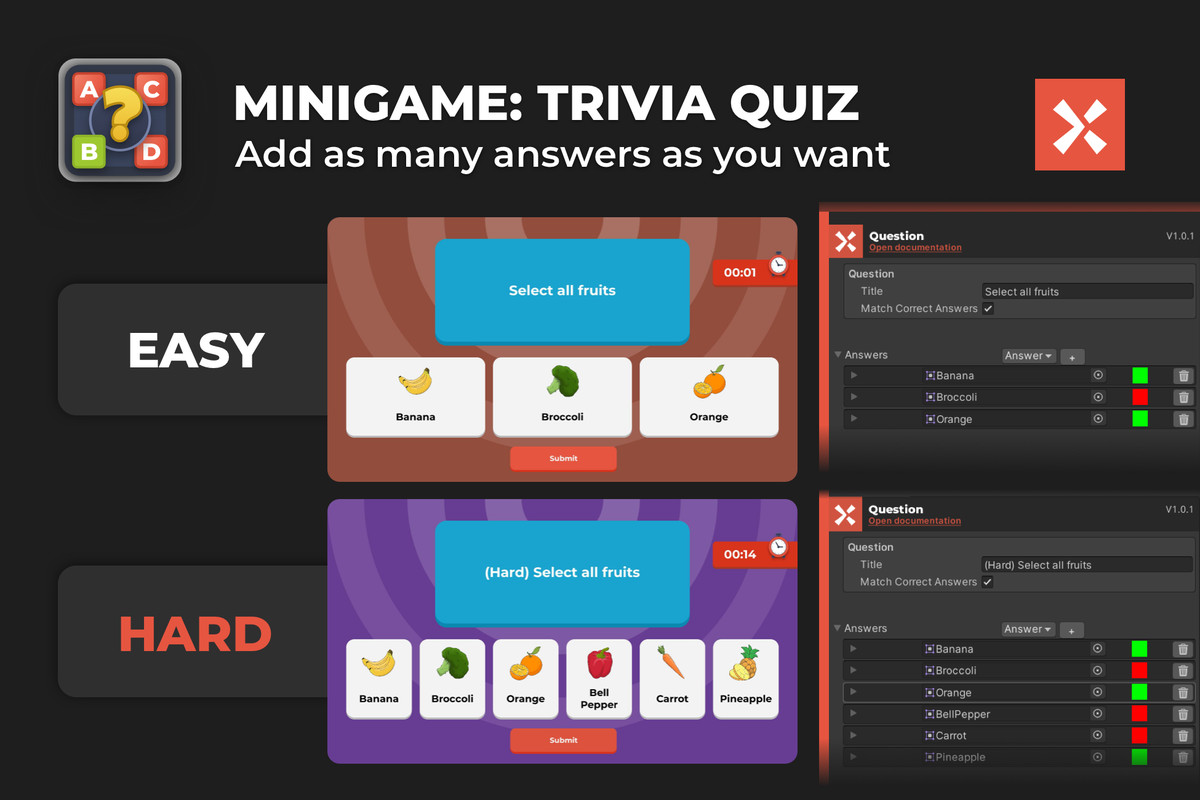 Multiple Choice Trivia Quiz Game Template Multiple Choice Trivia Quiz Game Template