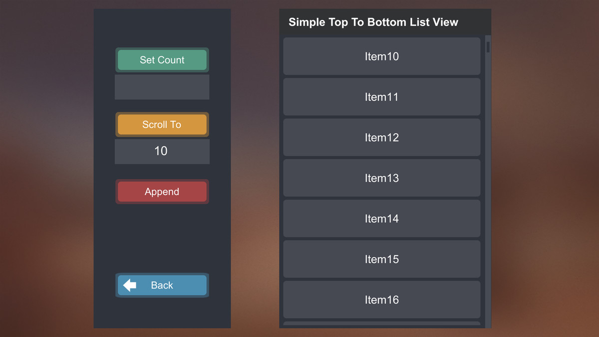UGUI Super ScrollView