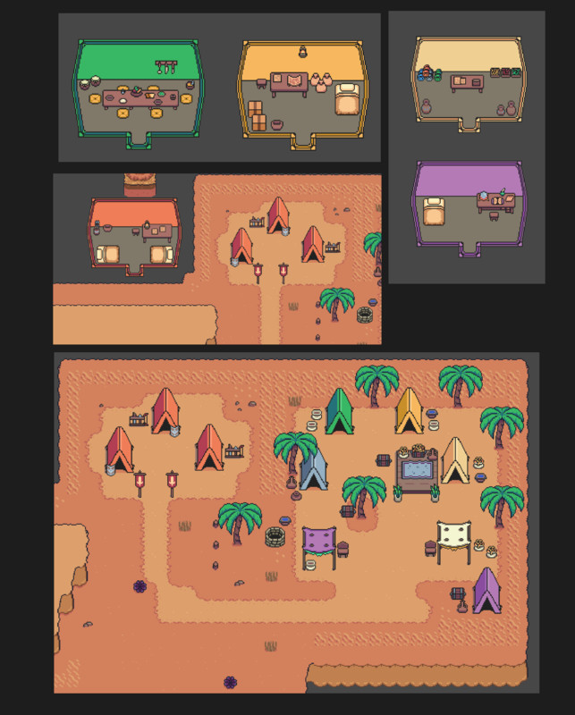Mystic Lands: Top-Down Pixel Art Adventure Asset Pack