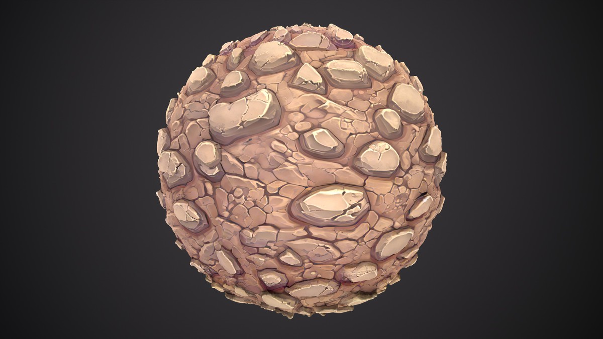 Hand Painted Textures - Vol 38 - Rocks