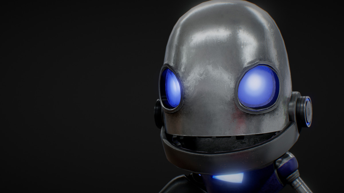 Customizable Robot Character - Mike the Radical Robot