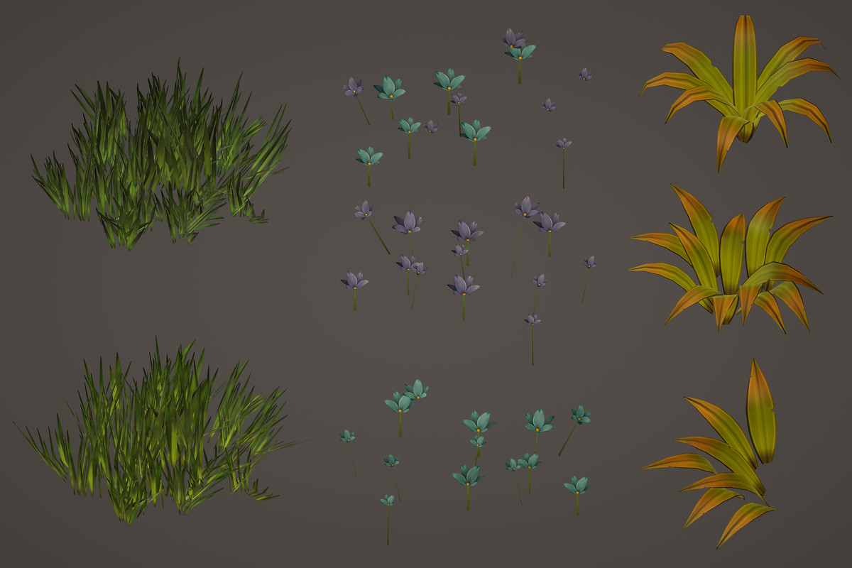 Stylized Fantasy Vegetation 5
