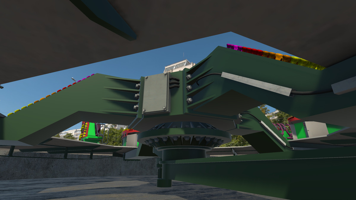 High Detail Fairground Ride 13 - Gravity