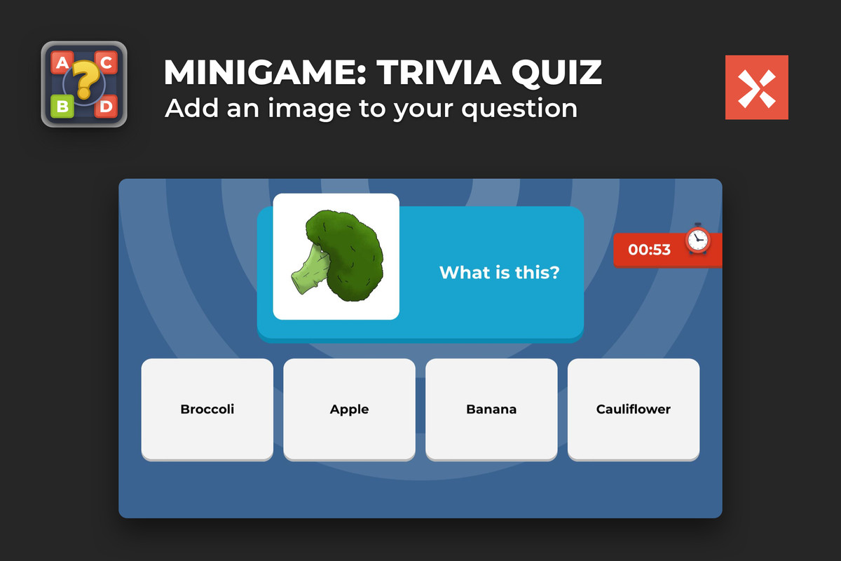 Multiple Choice Trivia Quiz Game Template