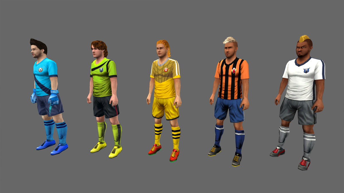 Soccer Players & Uniforms Extension Pack