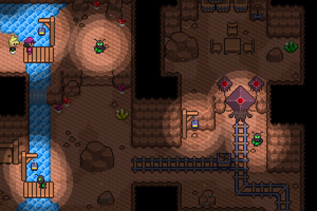 2D TopDown Caves Tileset - Fantasy Dreamland
