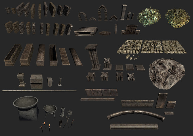 Modular Dungeon Catacombs