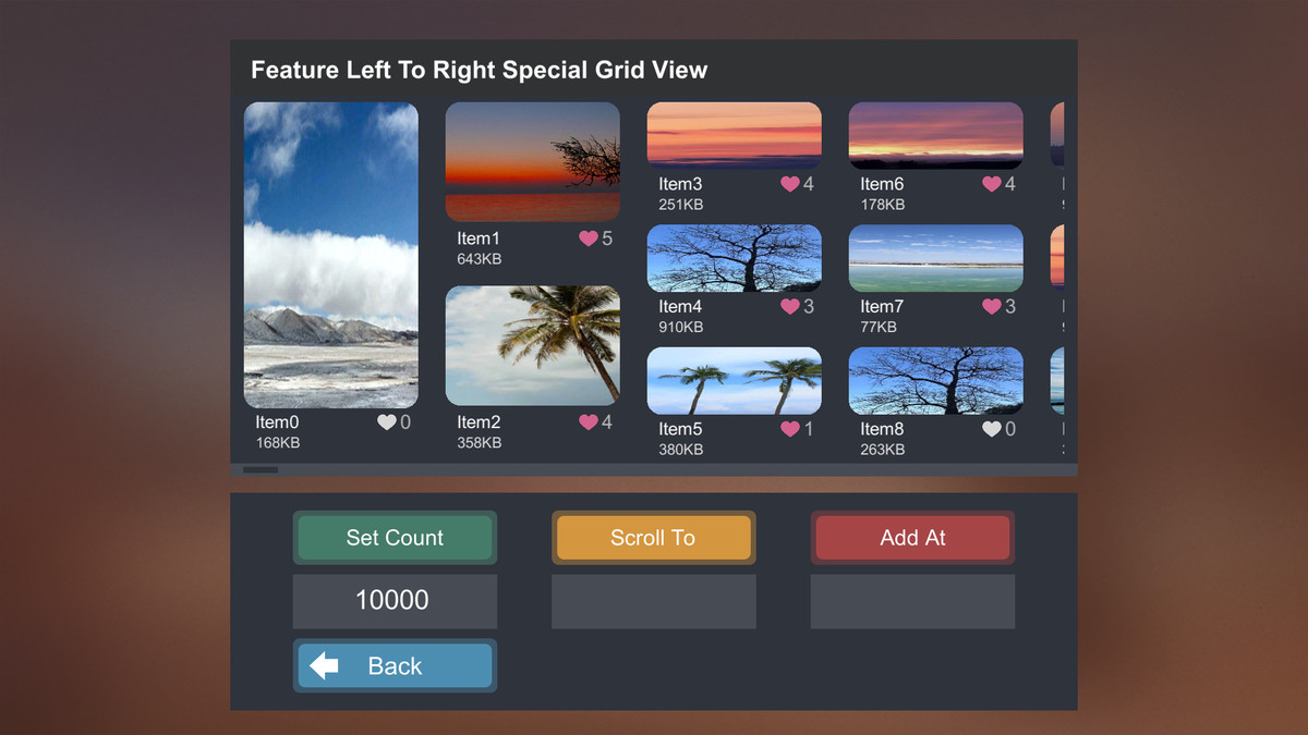 UGUI Super ScrollView