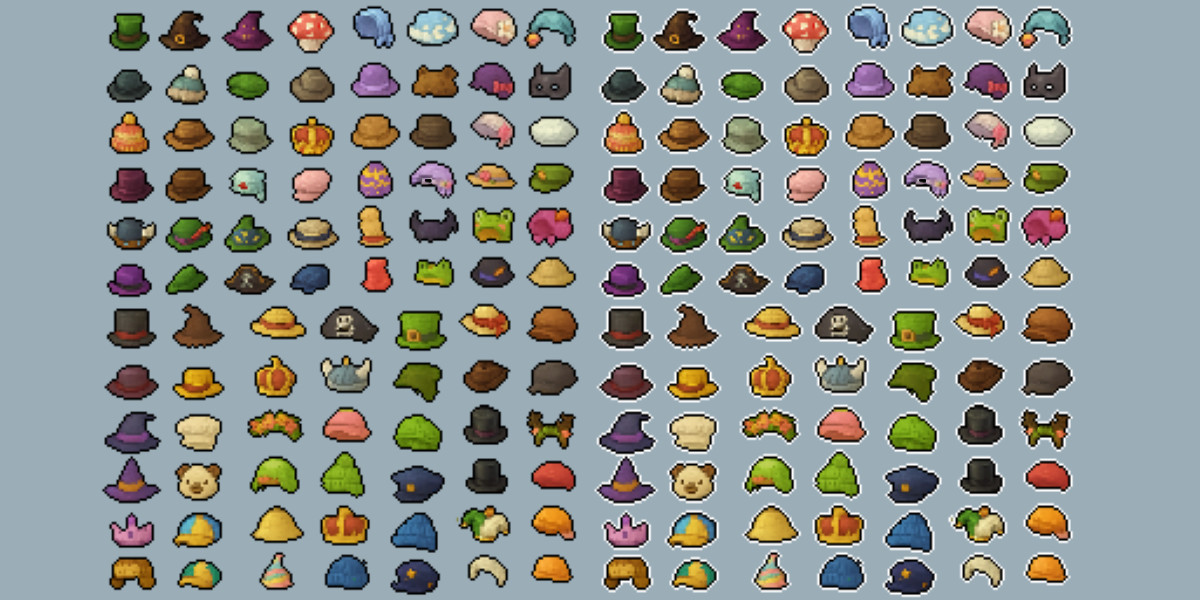 81 pixel art hat icons by ysingx