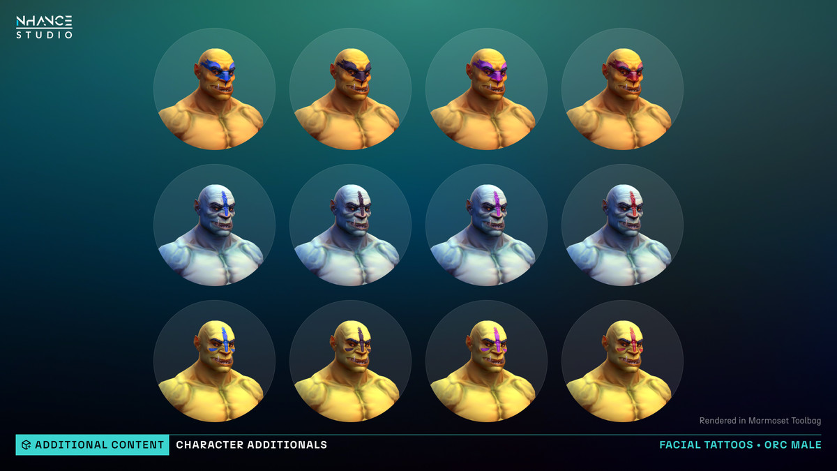 Stylized Character Additional Content