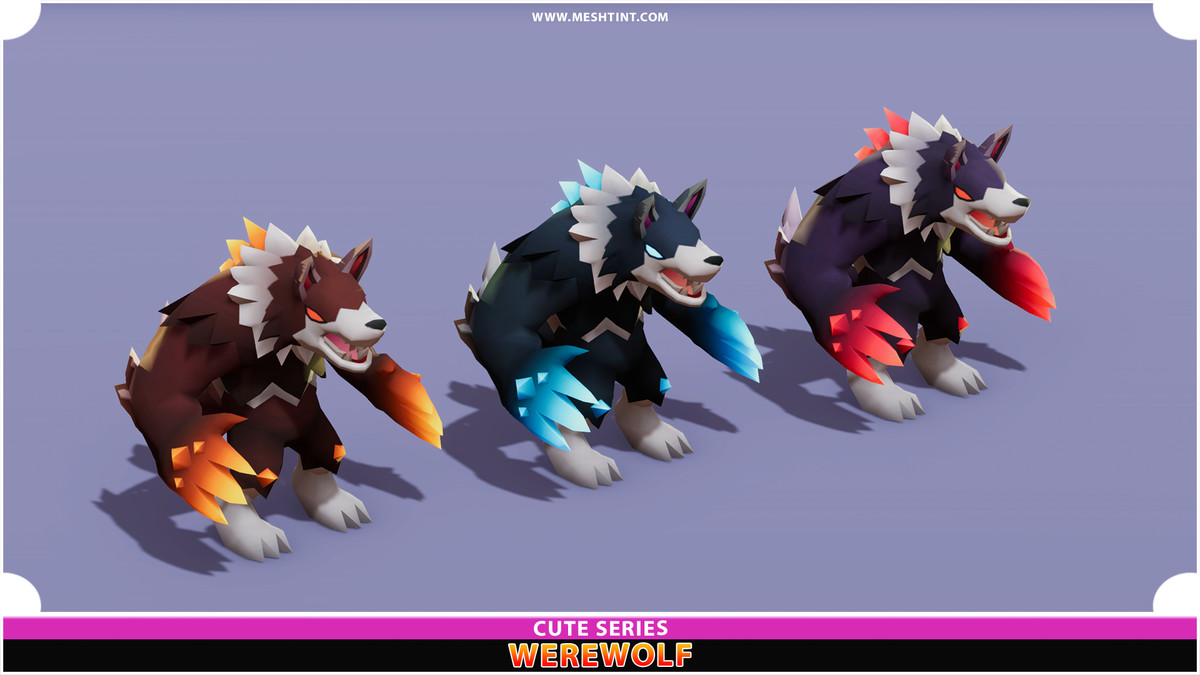 Werewolf Cute Series