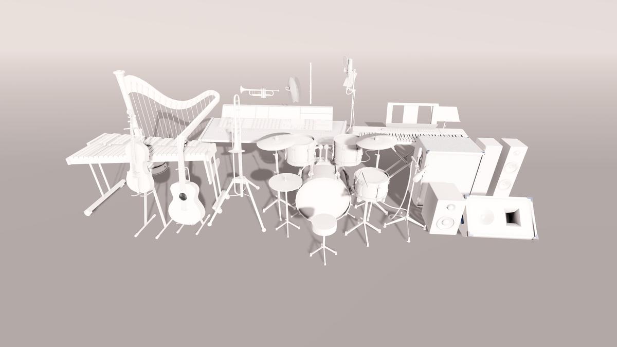 Musical Instruments Pack HQ