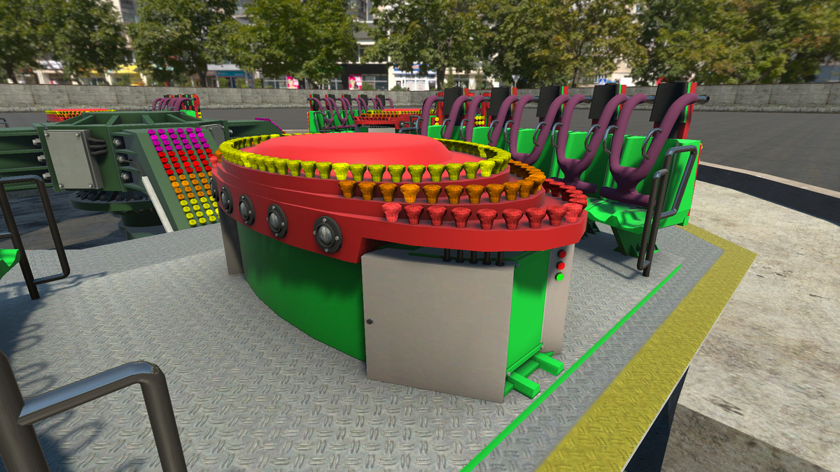 High Detail Fairground Ride 13 - Gravity