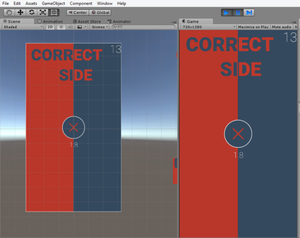 Tap The Correct Side Complete Game Template For Unity