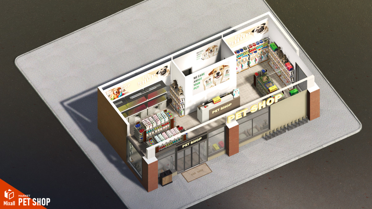 Pet shop - market