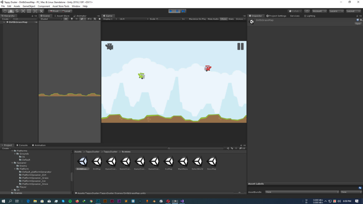 Tappy Duster - Complete Game Template