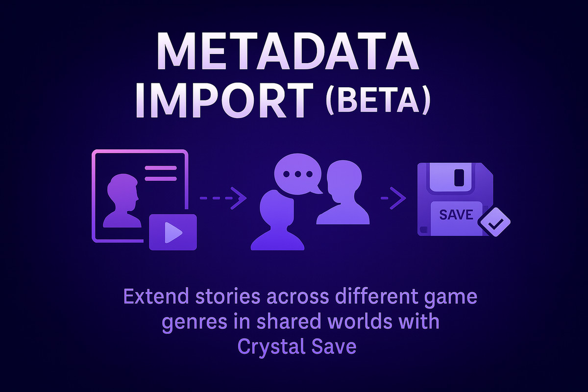 Crystal Save | Adventure Creator Save Module