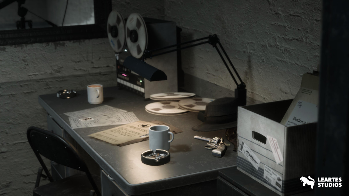 Retro Police Station Environment / Exterior + Interior