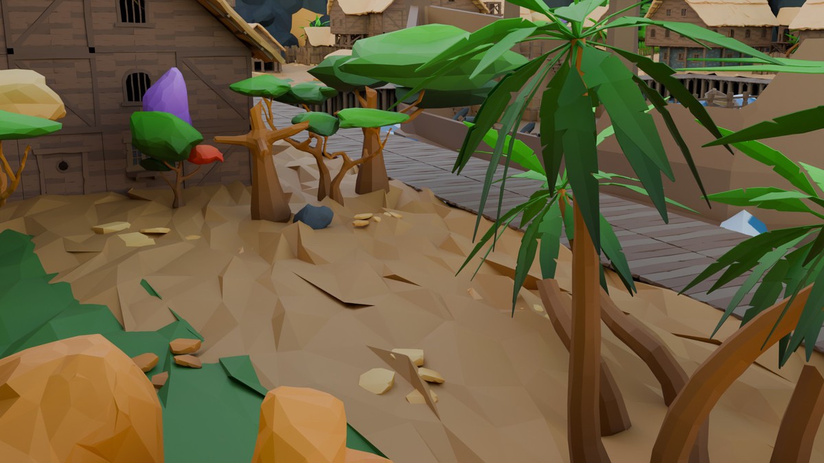 Low Poly Modular Environment pack - PA