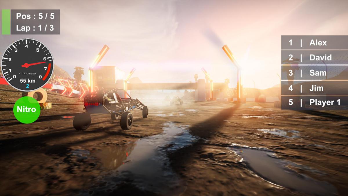 Off-Road Racing Game