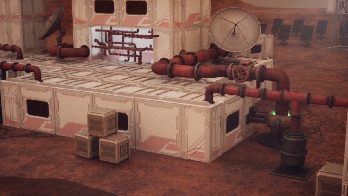 Colony Planet Space Shelter Modular Base