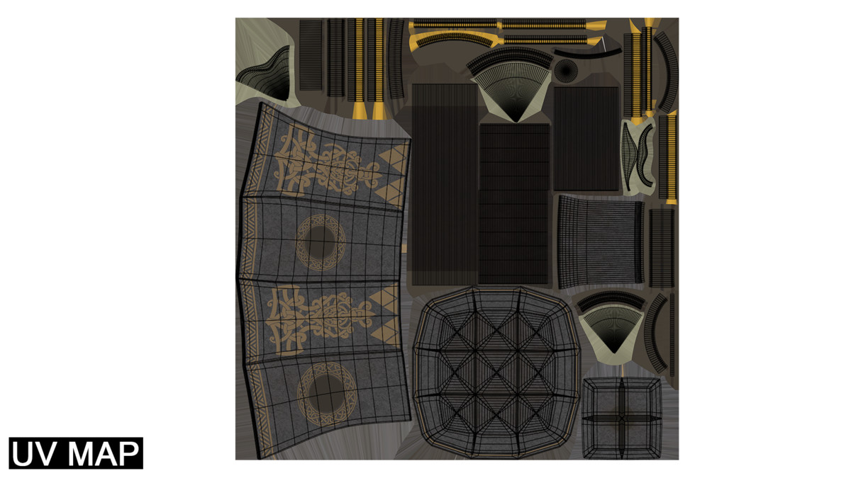 Battle Hammer 03 URP HDRP Textures