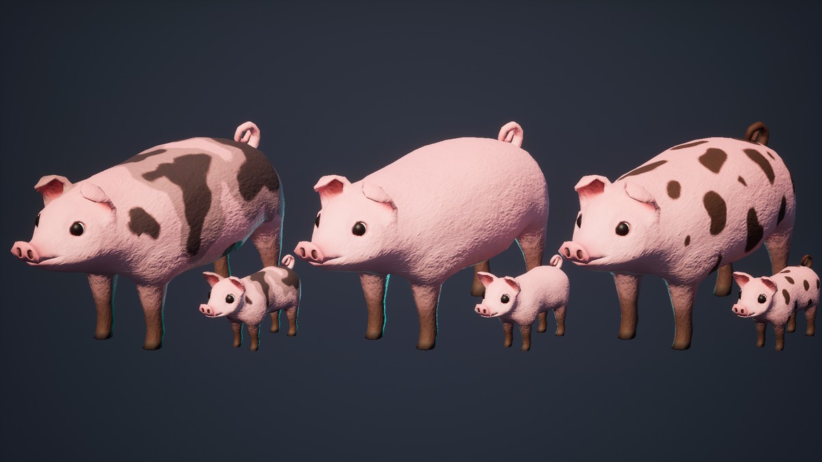 SI - Animated Pig and Piglet