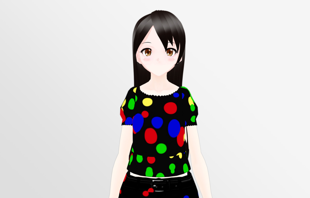 Yuki: Anime-Style Character For Games And VRChat