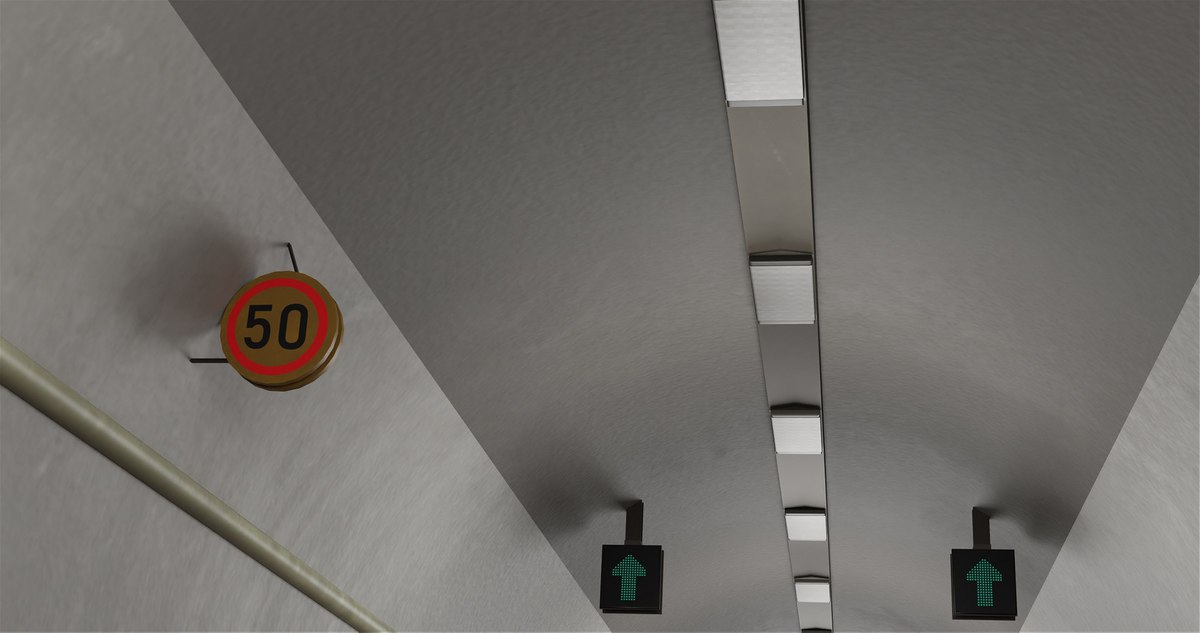 Subway Road Tunnel URP HDRP Textures