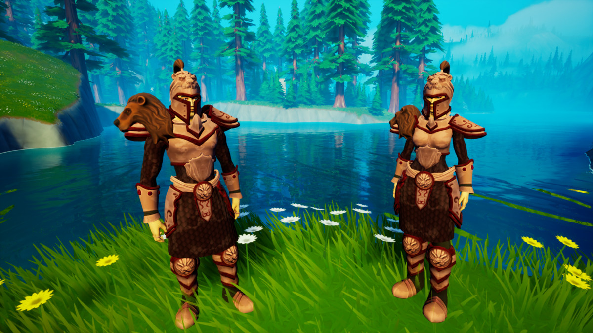Lion Guard Armor Set - Stylized RPG