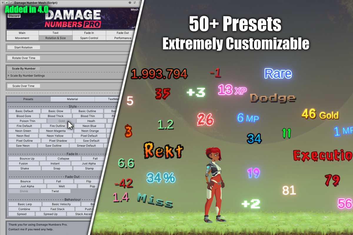Damage Numbers Pro Damage Numbers Pro