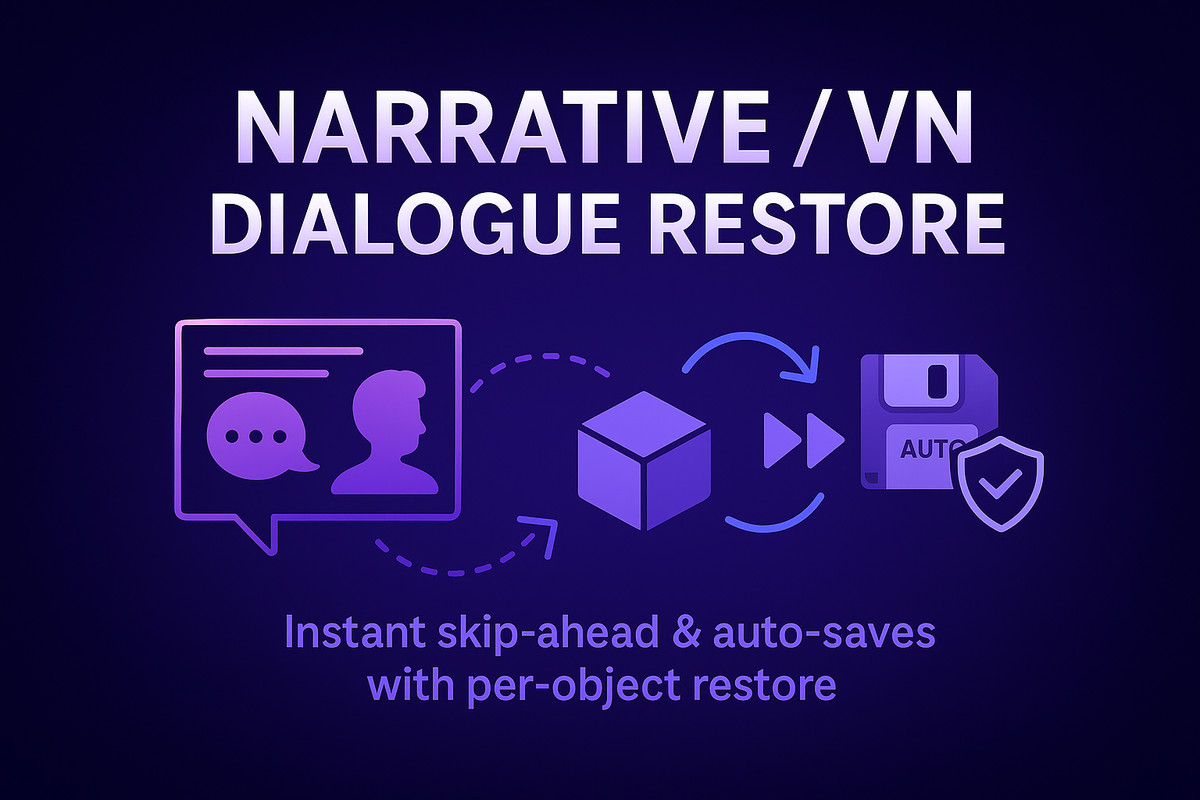 Crystal Save | Adventure Creator Save Module