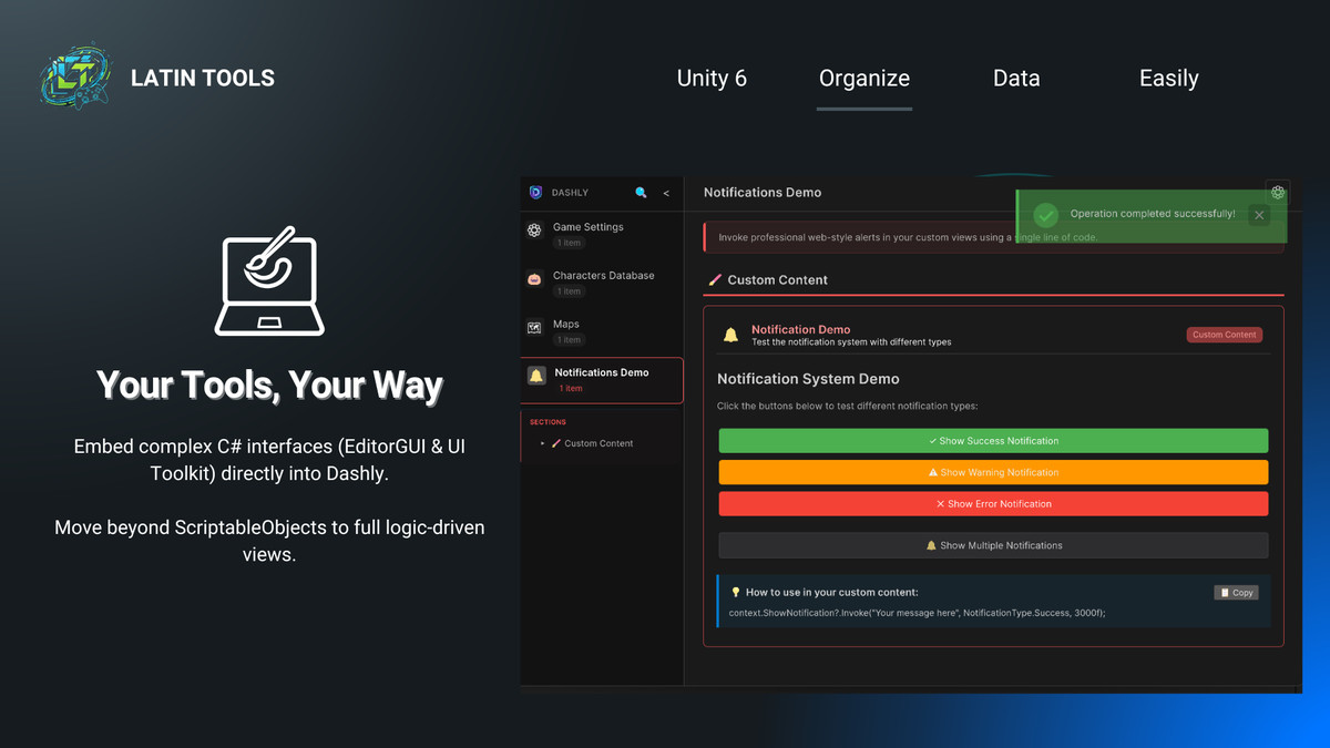 Dashly Dashboard