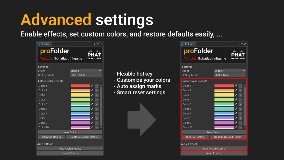 proTools - Colorful Folder