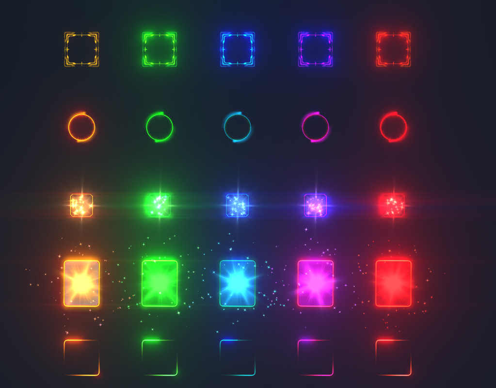 UI VFX Package Vol.1-Vol.4