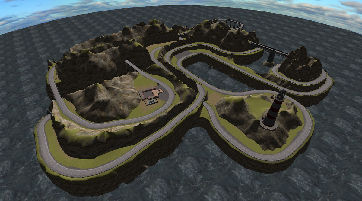 Coast Landscape Racing Track