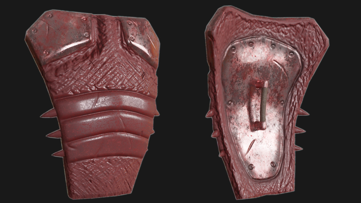 Organic Weapon Sword + Shield Combo