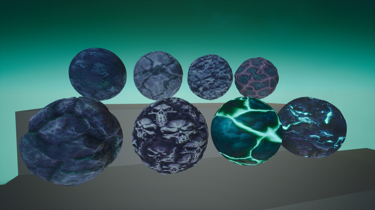 Stylized Deadlands Material Pack