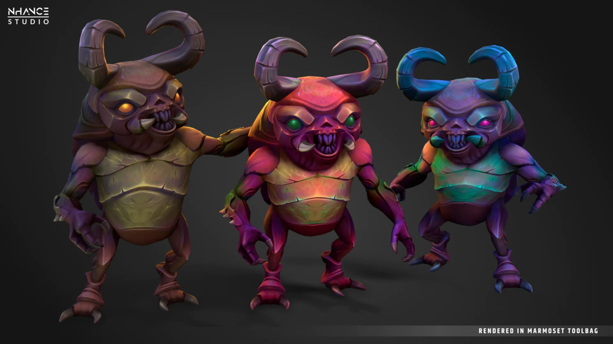 Stylized Fantasy Enemy NPC Bundle #2