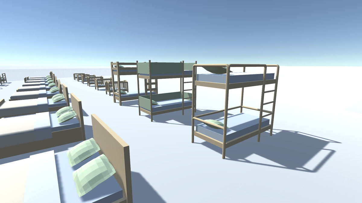 Low Poly MEGA Bedroom Pack