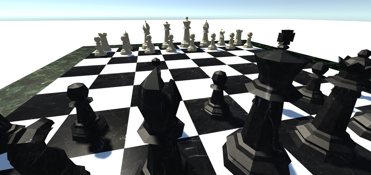 Low Poly Chess Set