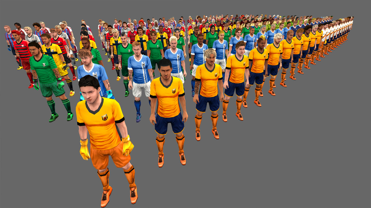 Soccer Players & Uniforms Extension Pack