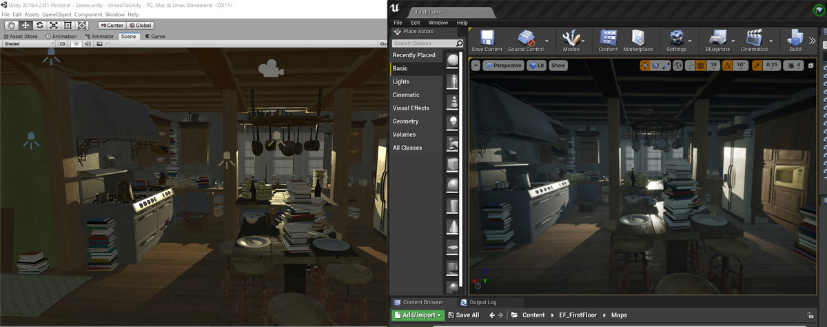 Exporter for Unreal to Unity 2022