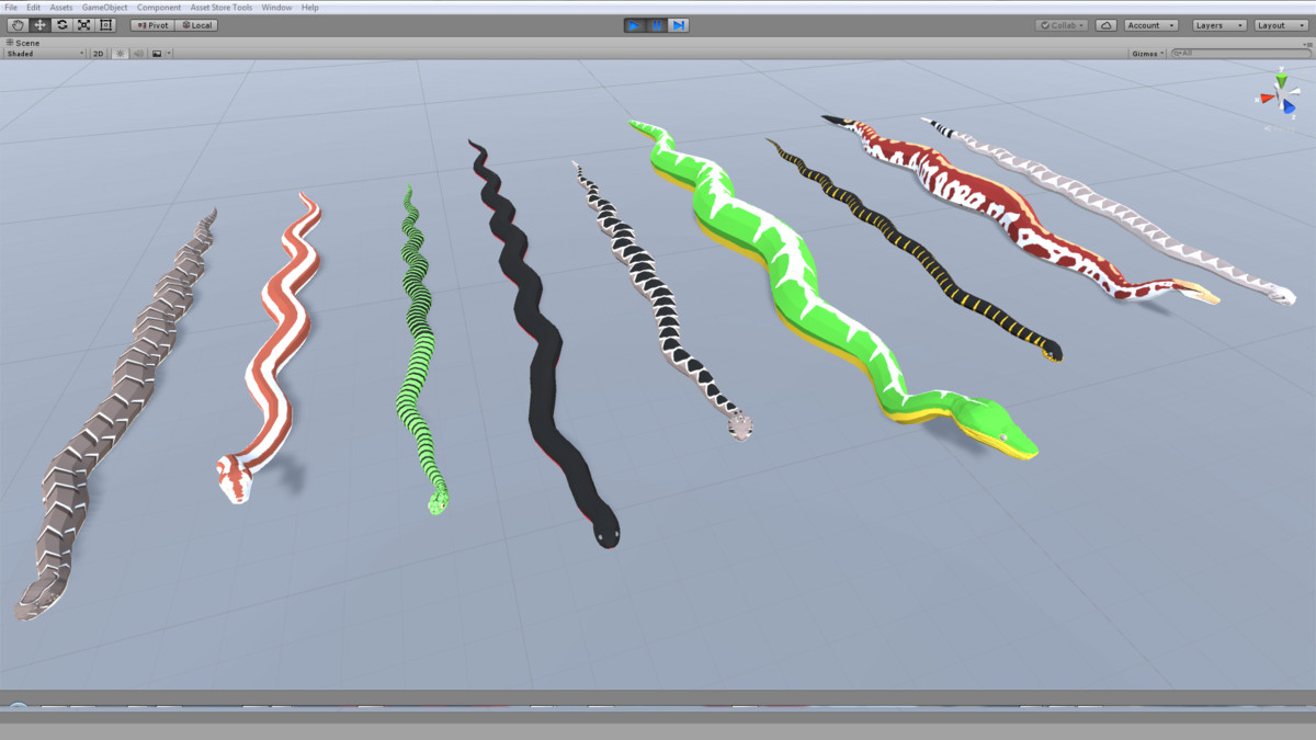 Animated Snakes PBR Ultimate Vol 2