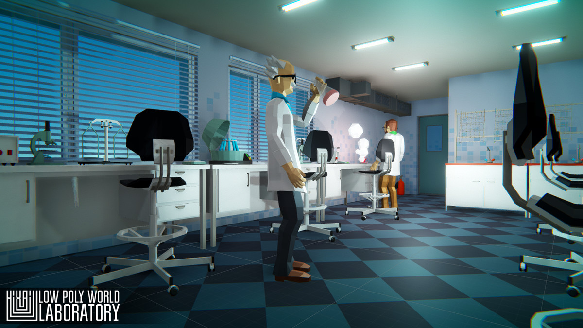 LOW POLY WORLD - LABORATORY