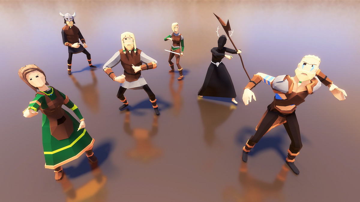 LowPoly Characters Pack